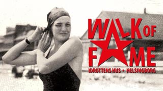 Sally Bauer minne/ Walk of Fame 2019 av FIA & Helsingborgs Idrottsmuseum